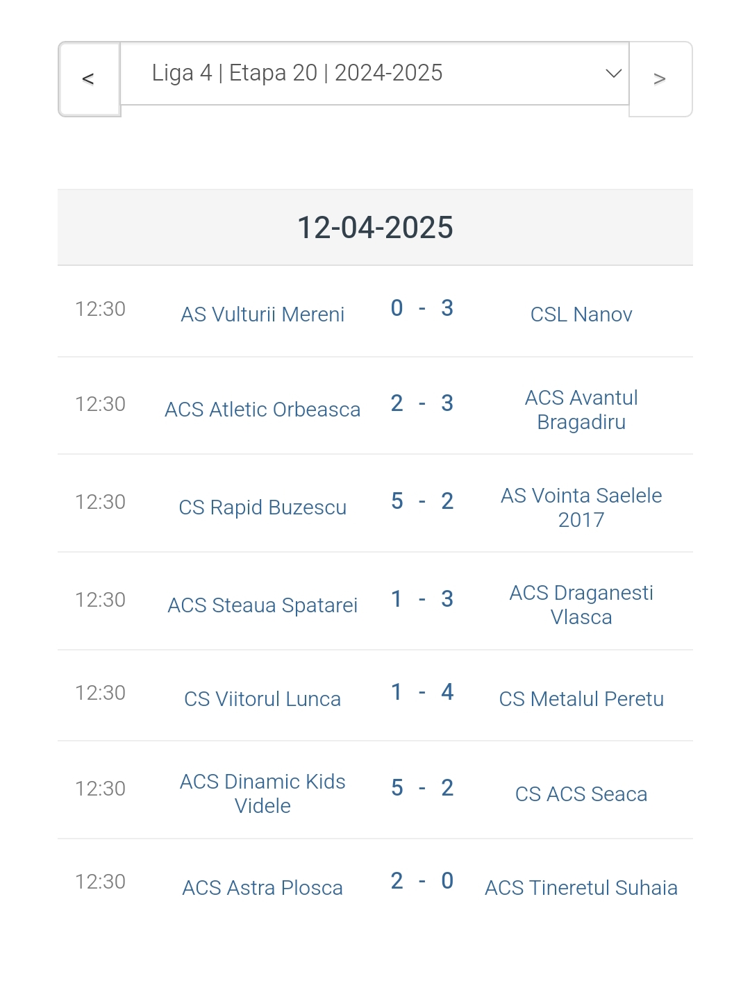 Liga 4 | Rezultatele etapei a 20-a – Teleorman Sport